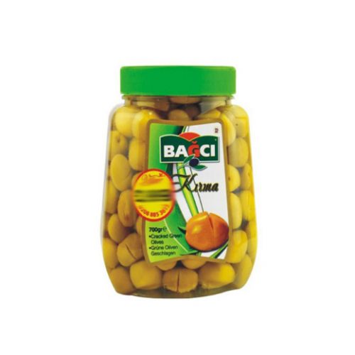 Bagci Green Cracked (Kirma) Olive PET 9x700g – Village Quality Products