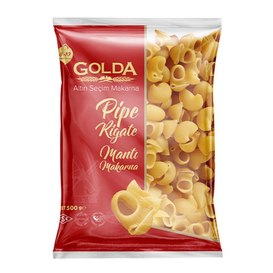 Golda Manti (Pipe Rigate) Pasta 20x400g – Village Quality Products